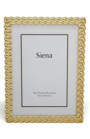 SIENA Tone Braid 5" X 7" Picture Frame