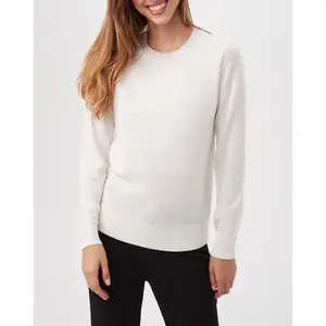 Trina Turk Laelia Crewneck - Winter White