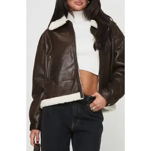 Princess Polly Solara Faux Shearling Jacket