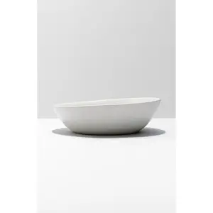 FORS STUDIO Slanted Serving Bowl - White