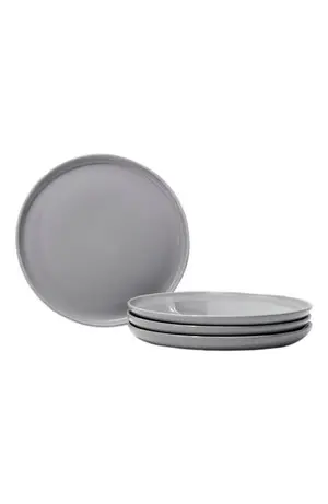 FORS STUDIO Small Plateset Of 4 - Grey