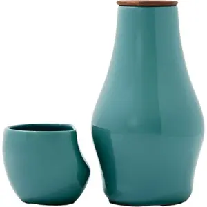 FORS STUDIO Carafe & Cup Set Jade