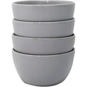 FORS STUDIO Small Bowlset Of 4 - Grey