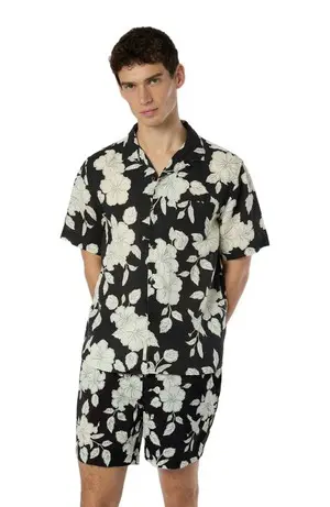 Onia Air Linen Convertible Vacation Shirt