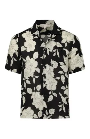 Onia Air Linen Convertible Vacation Shirt