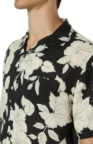 Onia Air Linen Convertible Vacation Shirt
