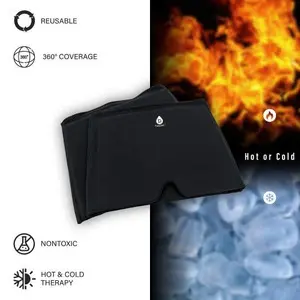 PURSONIC Reusable Hot And Cold Gel Ice Head Wrap