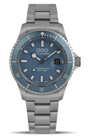 OUT OF ORDER Casanova Bracelet Watch - Blue Mediterraneo