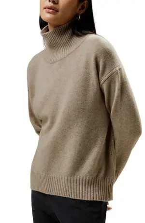 Women's Relaxed Fit Turtleneck Sweaters