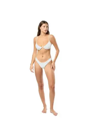 Onia Liana Bikini Top - White