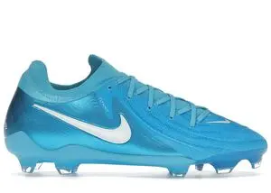 Nike Phantom Gx 2 Pro Fg Soccer Cleats - Blue Fury/white