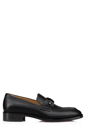 CHRISTIAN LOUBOUTIN Chambelimoc Flat Loafer - Black