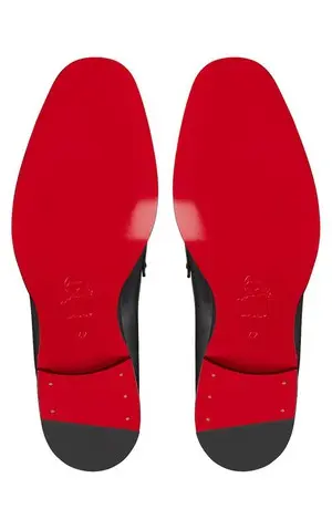CHRISTIAN LOUBOUTIN Chambelimoc Flat Loafer - Black