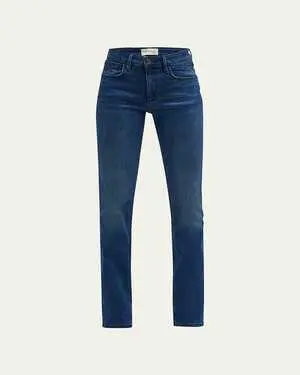 Lafayette 148 New York Mercer Kick Flare Jean - Blue