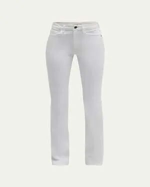 Lafayette 148 New York Mercer Kick Flare Jean - Washed Plaster