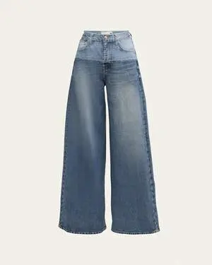 Rag & Bone Miramar Sofie Cotton-terry Pants - Mdblue