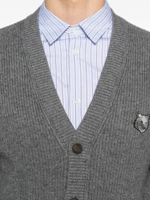Maison Kitsuné Bold Fox Head-patch Cardigan