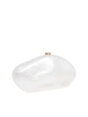 Cult Gaia Caldera Clutch Bag - Neutrals