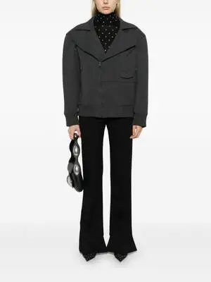 Norma Kamali Jersey Biker Jacket