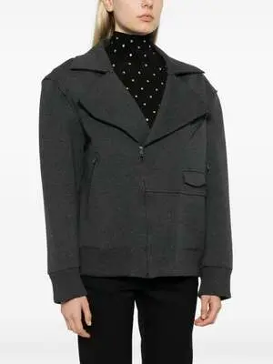 Norma Kamali Jersey Biker Jacket