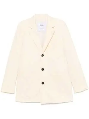 HEVO Twill Weave Jacket With Notched Lapels