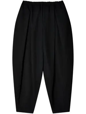 BLACK COMME DES GARÇONS Tapered-leg Trousers
