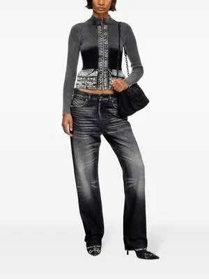 DIESEL® D-ark 09l50 Straight Jeans