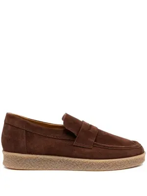 LARDINI Suede Loafers