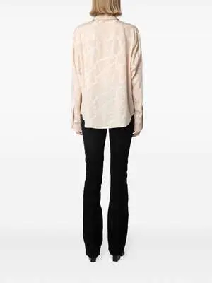 Zadig&Voltaire Morning Silk Shirt - Neutrals