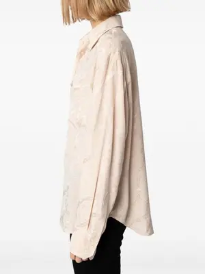 Zadig&Voltaire Morning Silk Shirt - Neutrals