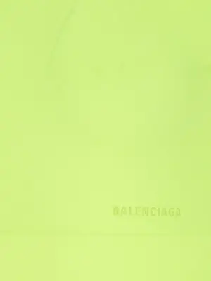 Balenciaga High-neck Cropped Top - Green