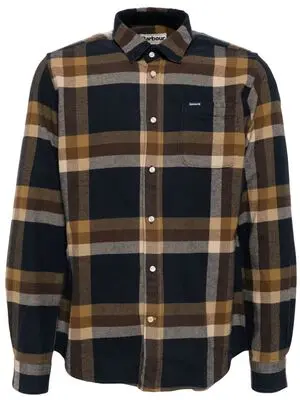 Barbour Check Pattern Shirt - Blue