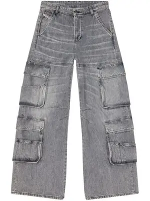 DIESEL® 1996 D-sire Wide-leg Jeans - Grey