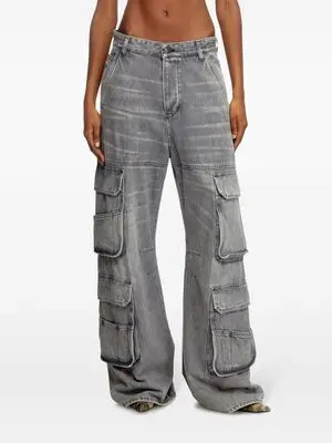 DIESEL® 1996 D-sire Wide-leg Jeans - Grey