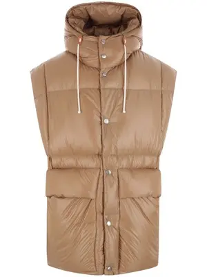 Jil Sander Hooded Vests For Men