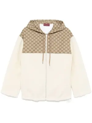 Gucci Paneled Sweatshirts Hoodies For Women