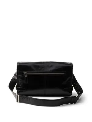 Prada Leather Shoulder Bag - Black