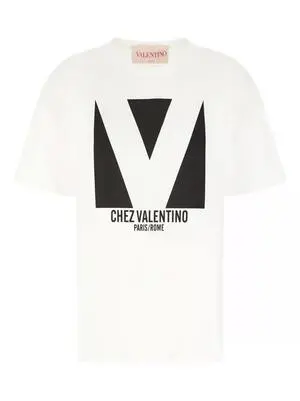 Valentino Garavani Chez Print T-Shirt Neutrals