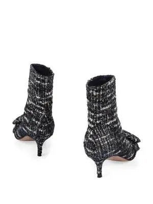GIANVITO ROSSI Bouclé Ankle Boots
