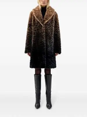 UNREAL FUR Leopard Print Faux-fur Coat