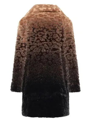 UNREAL FUR Leopard Print Faux-fur Coat