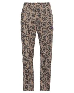 BARACUTA Geometric Print Pants - Beige