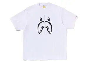 A BATHING APE Shark I Tee Shirt - White