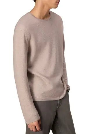 Rag & Bone Bennet Merino Wool Crewneck Sweater - Light Natural