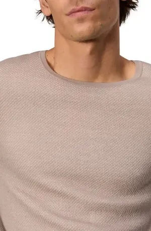 Rag & Bone Bennet Merino Wool Crewneck Sweater - Light Natural