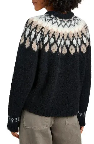 Splendid Noelle Fair Isle Alpaca Blend Sweater