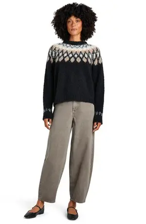 Splendid Noelle Fair Isle Alpaca Blend Sweater