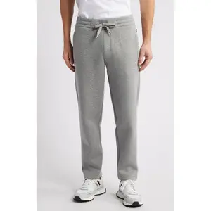 BOSS Levette Cotton Blend Sweatpants - Silver