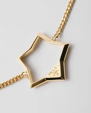 Prada Metal Necklace