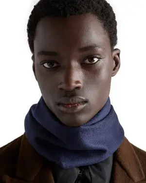 Prada Double Cashmere Scarf - Blue